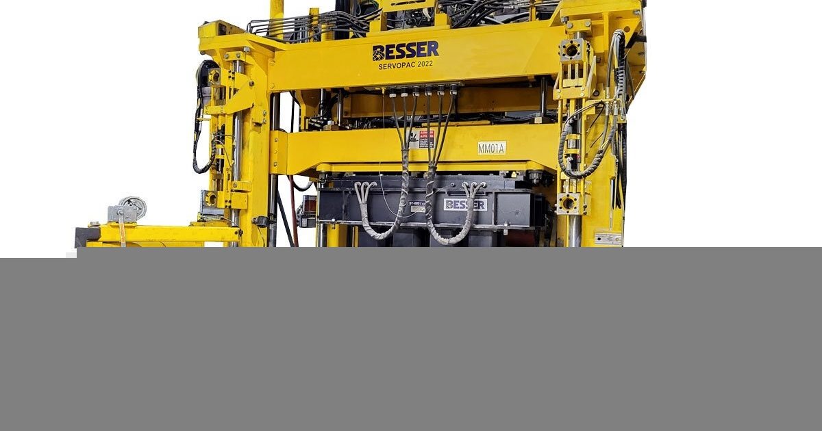 Servopac® Infinity Debuts Patented Vibration System | Besser Company